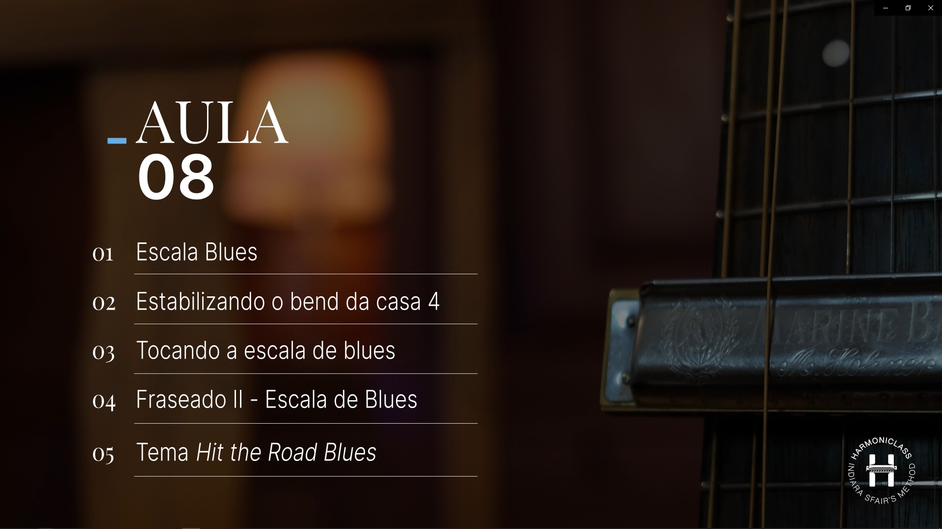 HARMONICLASS | Learn Harmonica with Indiara Sfair